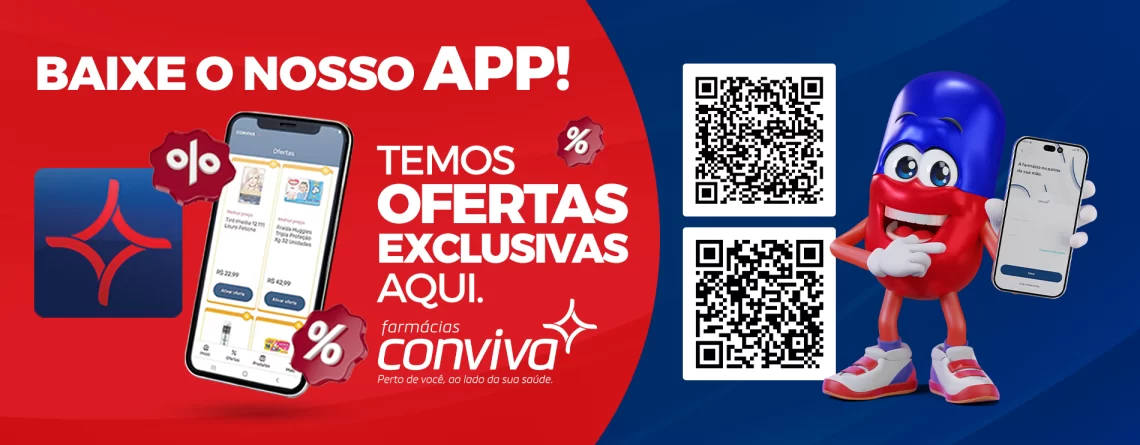 Banner Principal - Farmácias Conviva